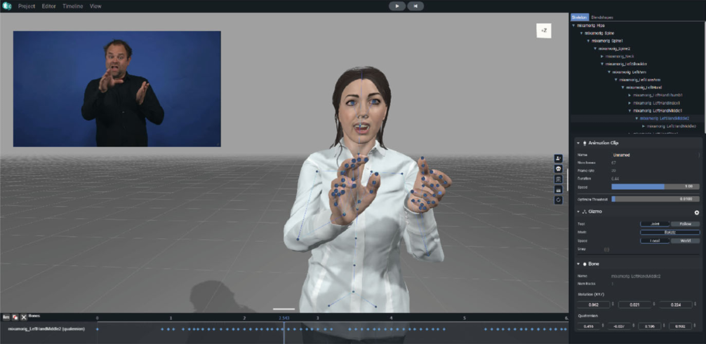 Sign Language Synthesis: Current Signing Avatar Systems and Representation | Víctor Ubieto